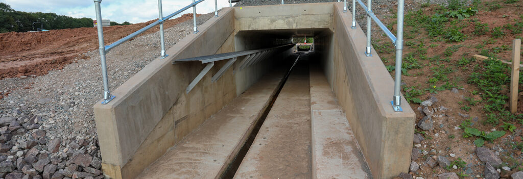 RCC Drain, Box Culvert; Plum Concrete wall along Sitalpur-Malangwa ...